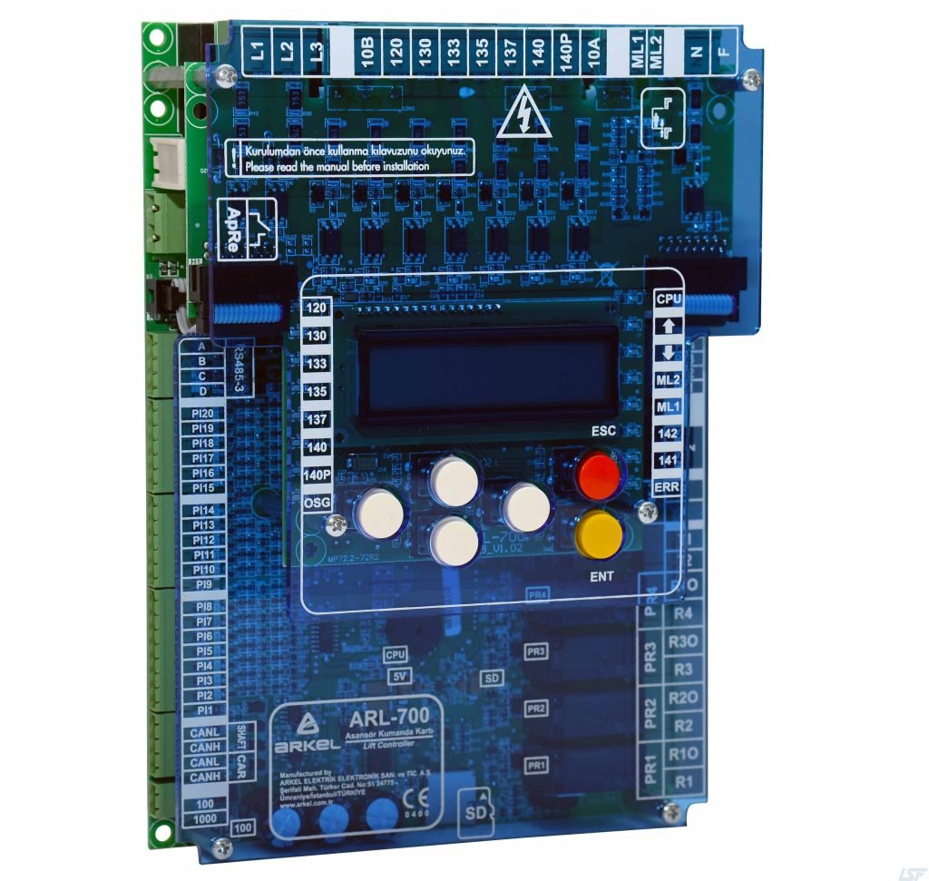 ARL 700, Controller Card, Elevator Controler Unit - ISF Elevator